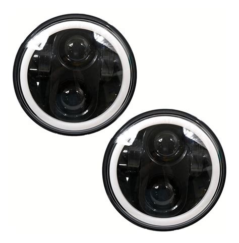 Par Faros Led Ojo Angel 5 75 5 3 4 Unidades Adaptable Envío gratis