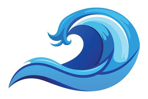 Wave Clipart Blue Vector Art Icons And Graphics For Free Download
