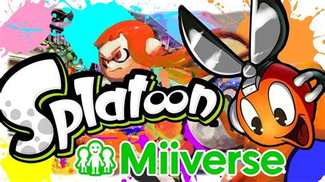 Lets Play Splatoon Miiverse Posts Are Ridiculous Youtube