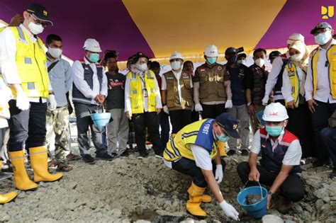 Kementerian Pupr Groundbreaking Pembangunan Huntap Bagi Masyarakat