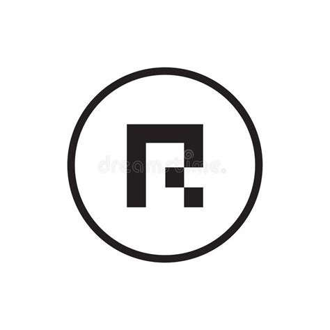 Logo R Pixel Abstract Logo Stock Illustrations 240 Logo R Pixel