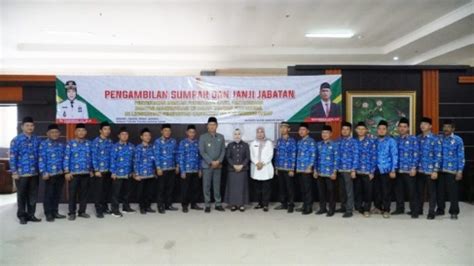 Pj Bupati Tubaba Lantik Dan Ambil Sumpah Jabatan Pejabat Fungsional Kiprah