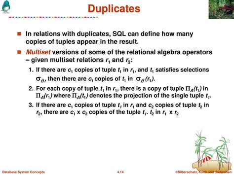 chapter 4 sql basic structure set operations aggregate functions ppt