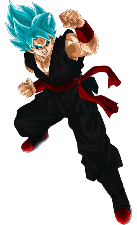 Evil Goku Fnf Ssj Blue By Xchs On Deviantart