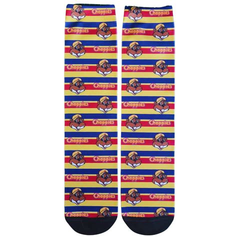 Chappies Stripes Adult Novelty Socks Moksi