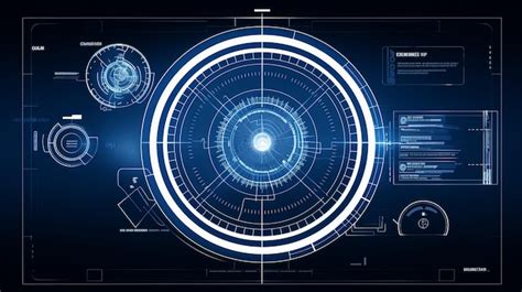 Premium Photo Sci Fi Digital Hud Interface Minimalistic
