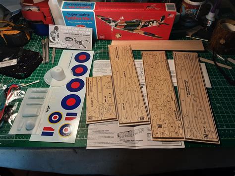 Building The Guillows 504 Spitfire Part 1 Tips And Things To Watch