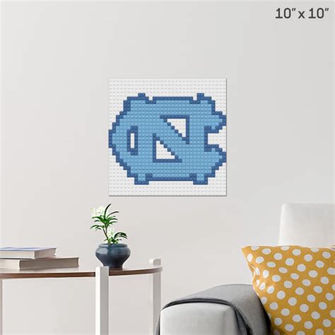 Unc Wall Poster Build Your Own With Bricks Brik