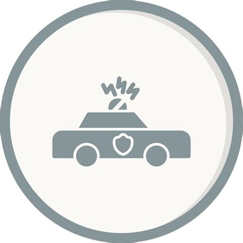 Patrulla Coche Vector Icono 19996189 Vector En Vecteezy