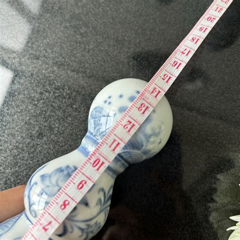 The Secret Garden Hand Painted Ceramic Penis Home Decor Blue And