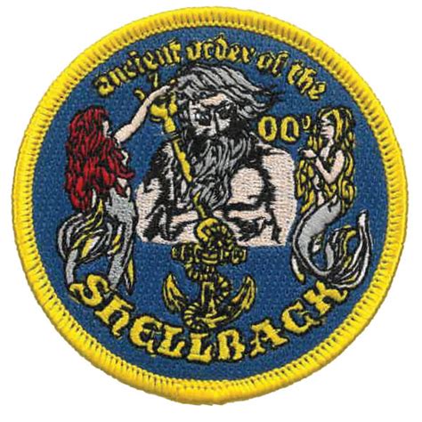 U S Navy Ancient Order Of The Shellback Patch Honor Country