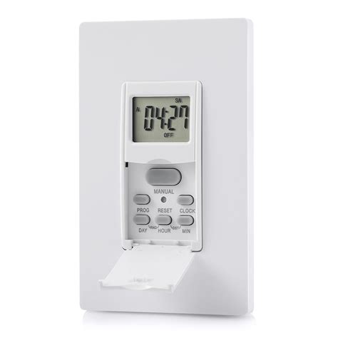 Dewenwils Indoor In Wall Digital Timer Switch Programmable Switch
