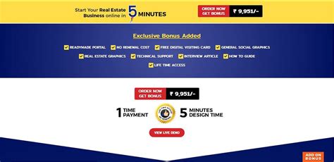 readymade real estate portal in gurgaon only just rs 9 951