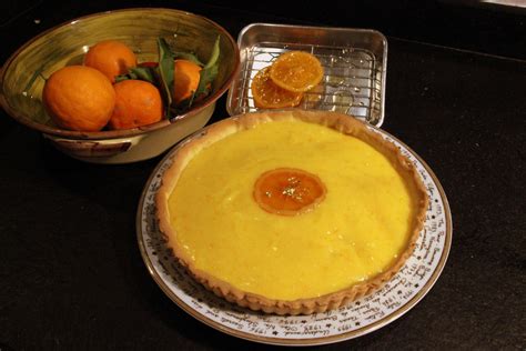la tarte à lorange Cuisine Niçoise