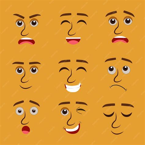 Premium Vector Facial Expressions