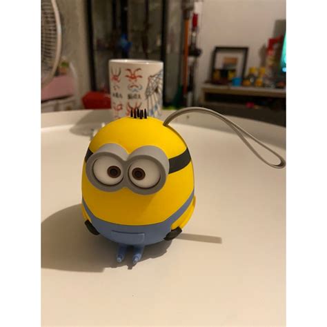 現貨24小時出貨！iriver「小小兵藍芽藍牙喇叭 Minions Bt Speaker」二手少用 蝦皮購物