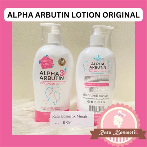 Jual Precious Skin Alpha Arbutin 3 Plus Collagen Whitening Lotion
