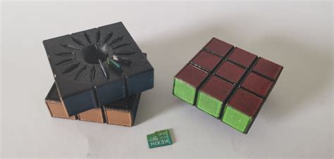 Stl File Rubiks Cube Sd Card Holder 🗺️ 3mf And Step ・3d Printable
