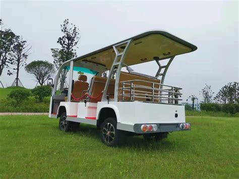 Custom Passenger Shuttle Bus V Li Ion Battery Electric Bus Sightseeing Bus Customized Color