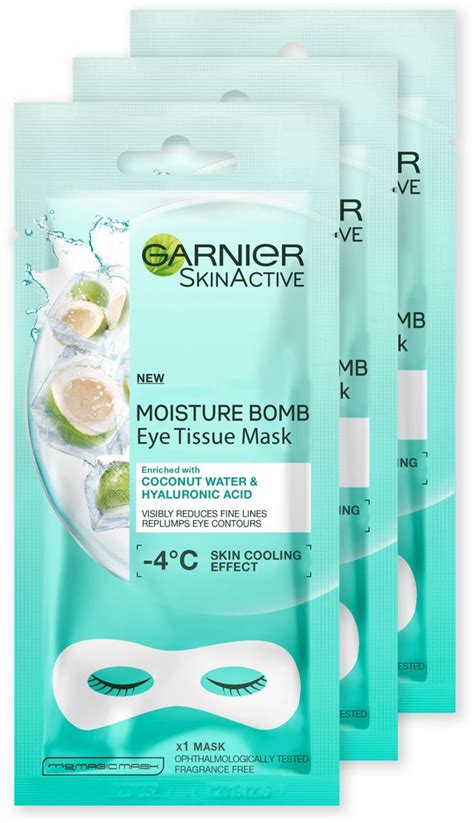 Garnier Skin Active Eye Tissue Mask Coconut Water And Hyaluronic Acid