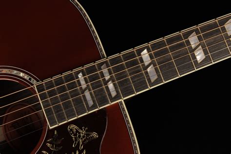 Gibson Hummingbird Deluxe Rosewood Rosewood Burst Sn 23412068 Gino