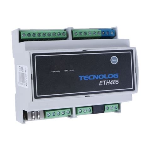 Conversor Gateway Ethernet Modbus TCP RTU ETH485 Tecnolog Tecnolog