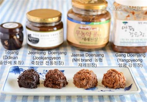 Soybean Paste Korean Ingredient Kimchimari