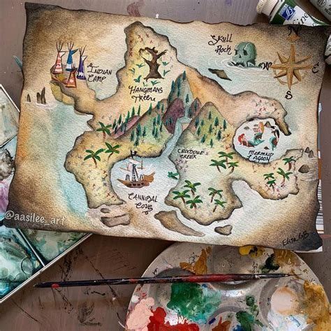 Treasure Codes Related Keywords Treasure Maps Map Mapa Mundo De Fantasia Carinhas Kawaii
