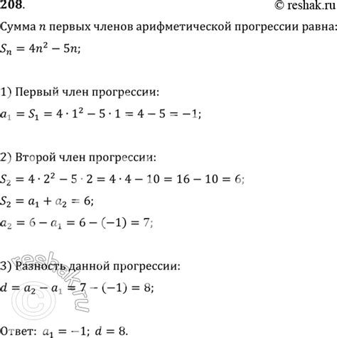 Решено Упр 208 Вариант 1 ГДЗ Дидактические материалы Мерзляк Полонский 9 класс по алгебре
