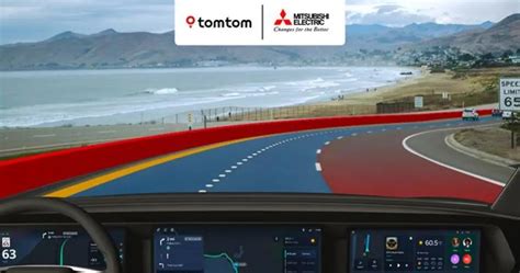 Tomtom Mitsubishi Electric Collaborate To Advance Automated Driving Brand Icon Image Latest
