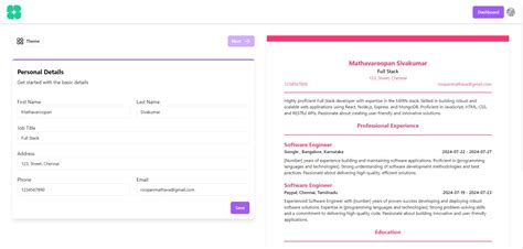 Mathavaroopan Sivakumar On Linkedin React Javascript Expressjs Resume Mongodb Geminiai