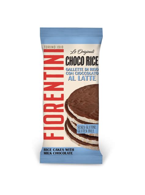 GALLETTE DI RISO CON CIOCCOLATO FONDENTE 100G Fiorentini Alimentari