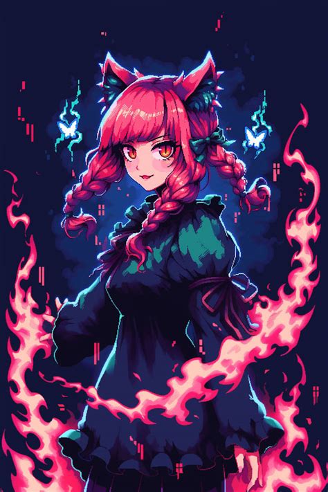 Rin Kaenbyou By Tuwalg On Deviantart