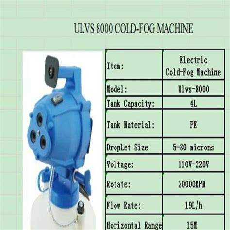 For Industrial Nano Mist Sanitizer Sprayer At Best Price In Kochi ID