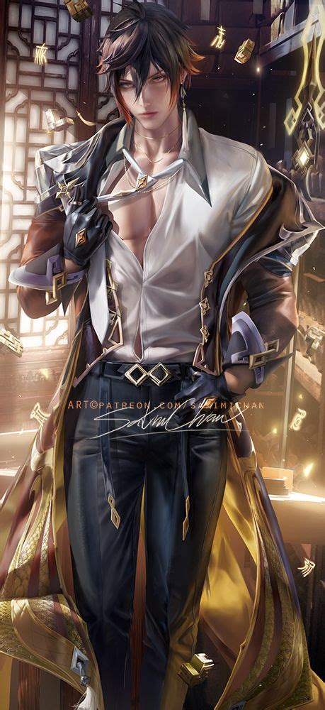 Sakimichan Digital Artist DeviantArt Handsome Anime Guys Guys