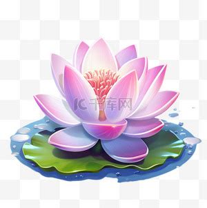 游戏莲花元素立体免抠图案几何素材图片免费下载 千库网
