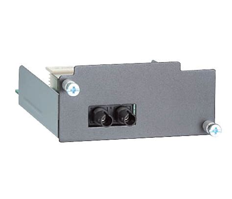 Moxa PM MST Fast Ethernet Module With BaseFX Multi Mode Ports With ST Connectors