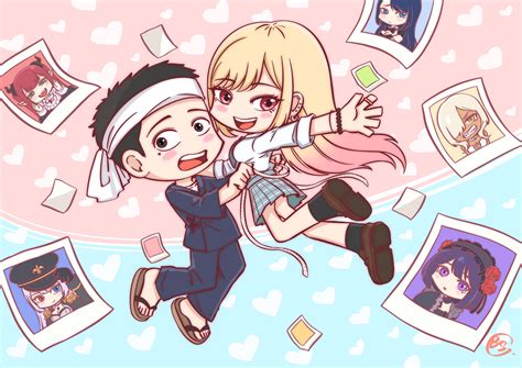 Kitagawa Marin Gojou Wakana Rizu Kyun Kuroe Shizuku Black Lobelia And More Sono Bisque