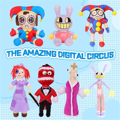 Plush Dolls Toy The Amazing Digital Circus Plush Clown Toy Anime