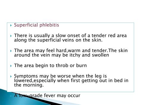 Phlebitis And Thrombophlebitis Pptx