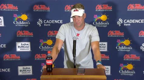 Lane Kiffin Issues Challenge To Ole Miss Fan Base We Should Have A