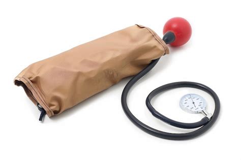 Premium Photo Sphygmomanometer Cuff On White Background