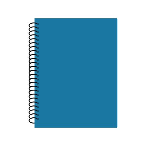Vector Spiral Notebook Icon Vector Art At Vecteezy