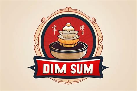 Dim Sum Logo Design Template Premium Ai Generated Image