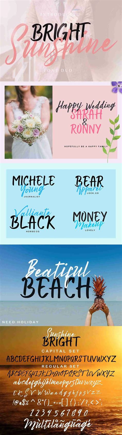 bright sunshine script font dafont free