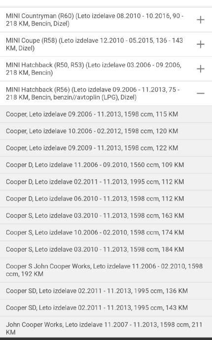 Hladilnik Uparjalnik Kondenzator Klime Ridex Mini Cooper