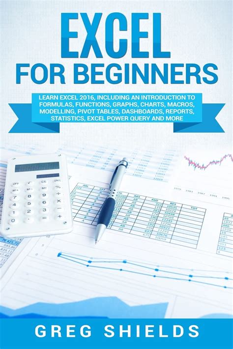 Excel For Beginners Learn Excel 2016 Including An Introduction To Formulas Functions Graphs
