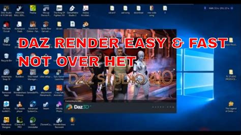How To Render Fast With Daz3d Youtube
