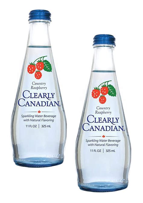 Clearly Canadian Glass Bottles
