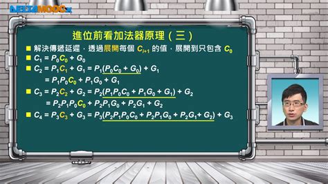 數位電路設計蕭宇宏組合邏輯電路進位前看加法器電路 Youtube